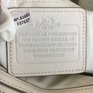 Coach | Bags | Coach Smooth Leather Carlyle Shoulder Bag F37637 | Poshmark